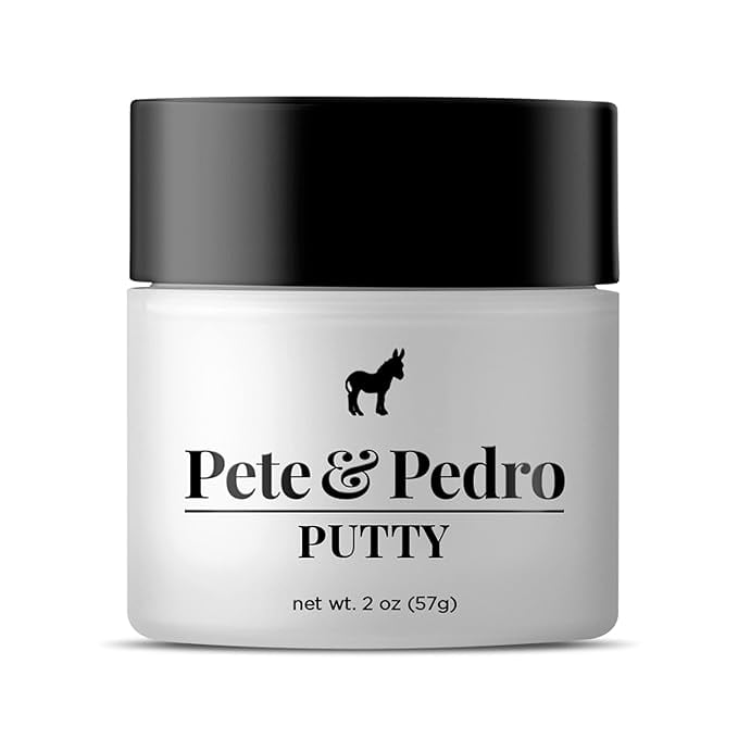 Pete & Pedro PUTTY - Hair Putty for Men | Strong Hold and Matte Finish ...
