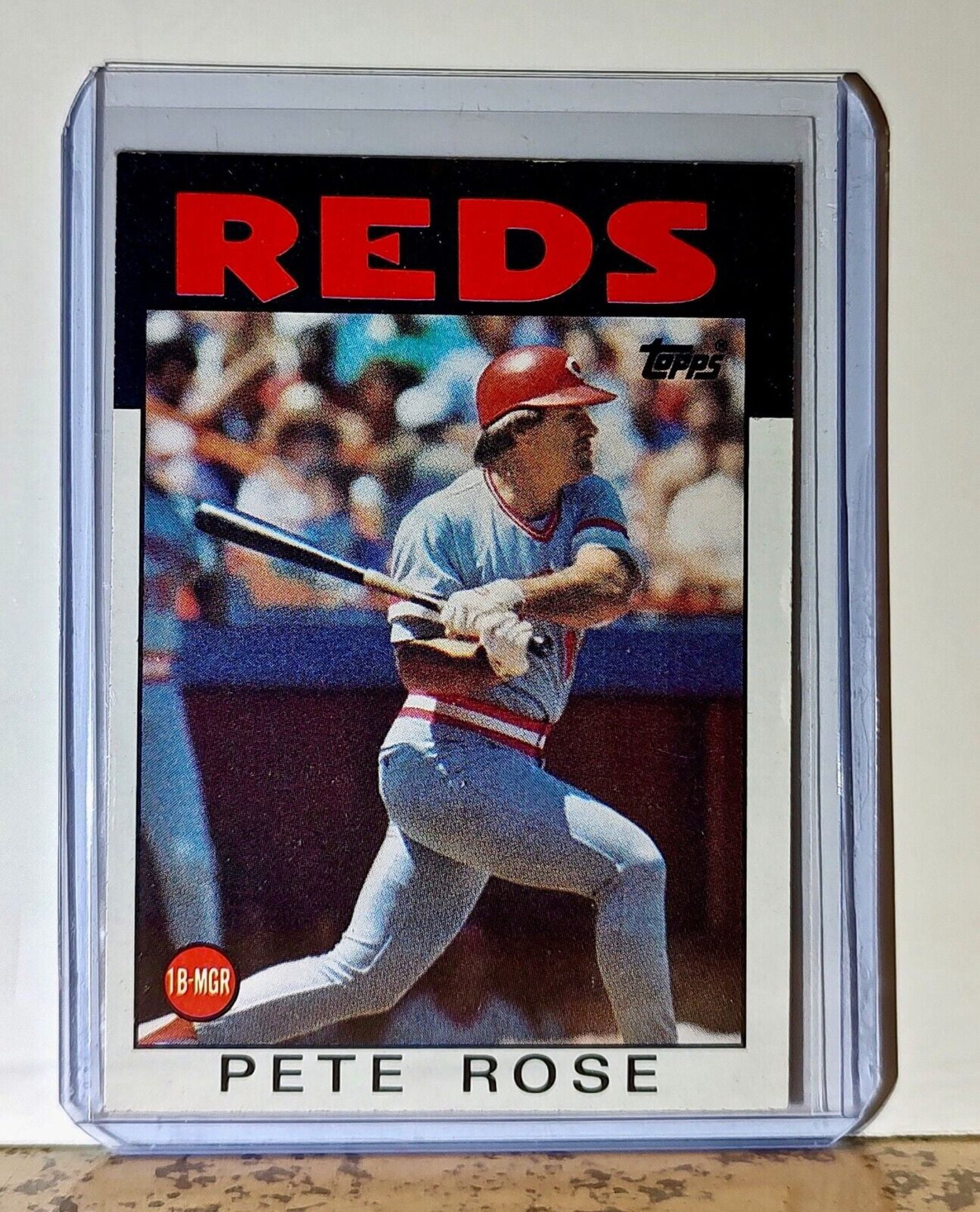 Pete Rose 1986 Topps MLB #1 Baseball Card Philadelphia Phillies ...