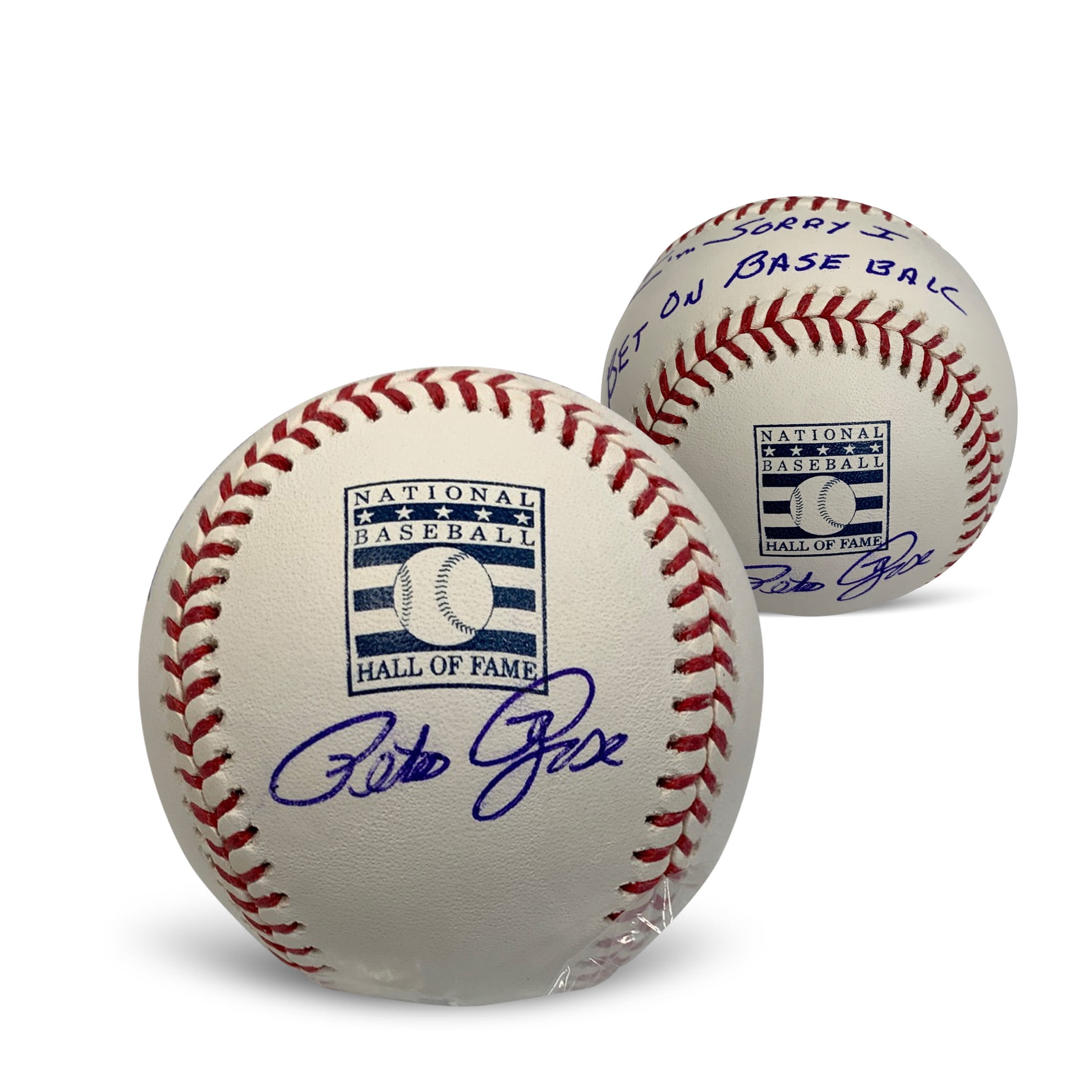 Pete Rose Autographed Hall of Fame HOF Signed I'm Sorry I Bet on ...