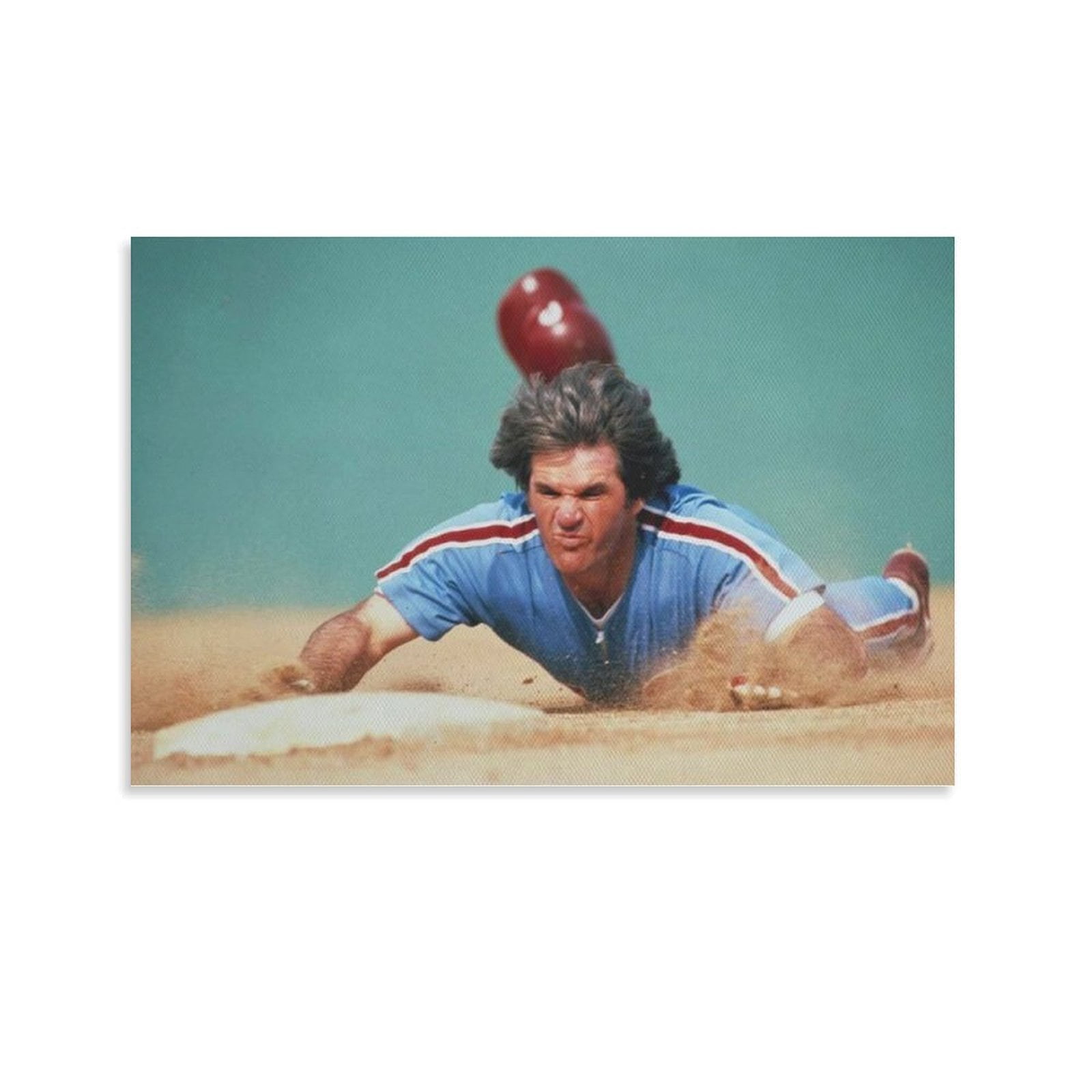 Pete Rose Baseball Poster Posters Art Print Wall Photo Paint Poster ...