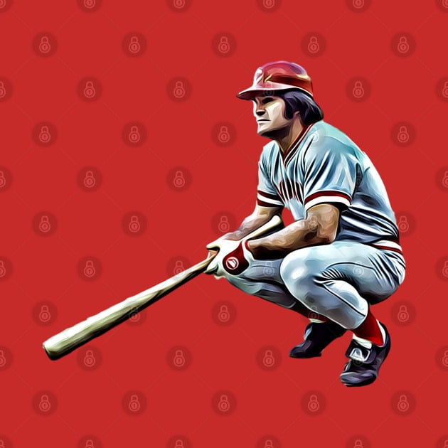 Pete Rose: The Hit King T-Shirt - Walmart.com