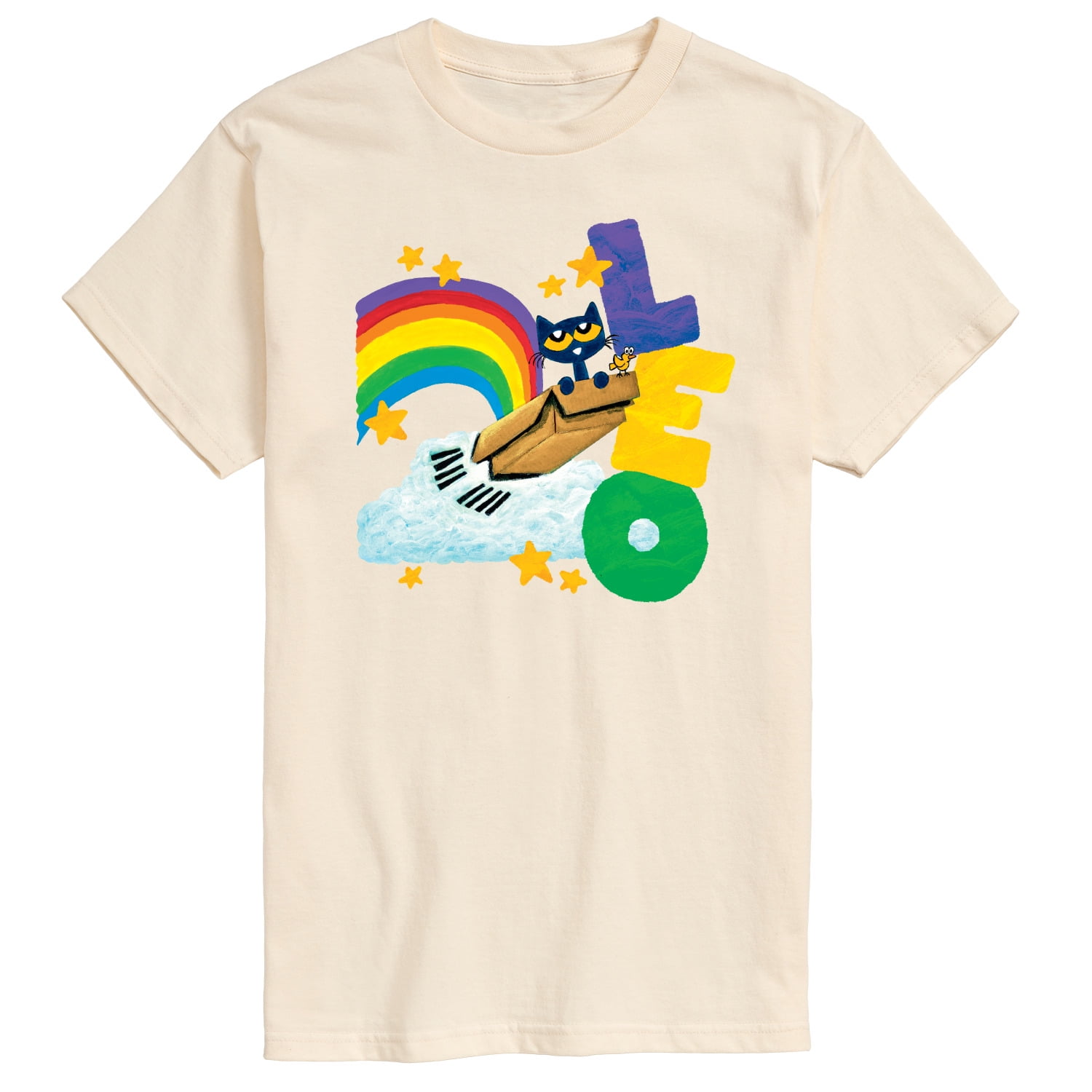 Pete The Cat - Leo - Men's Short Sleeve Graphic T-Shirt - Walmart.com