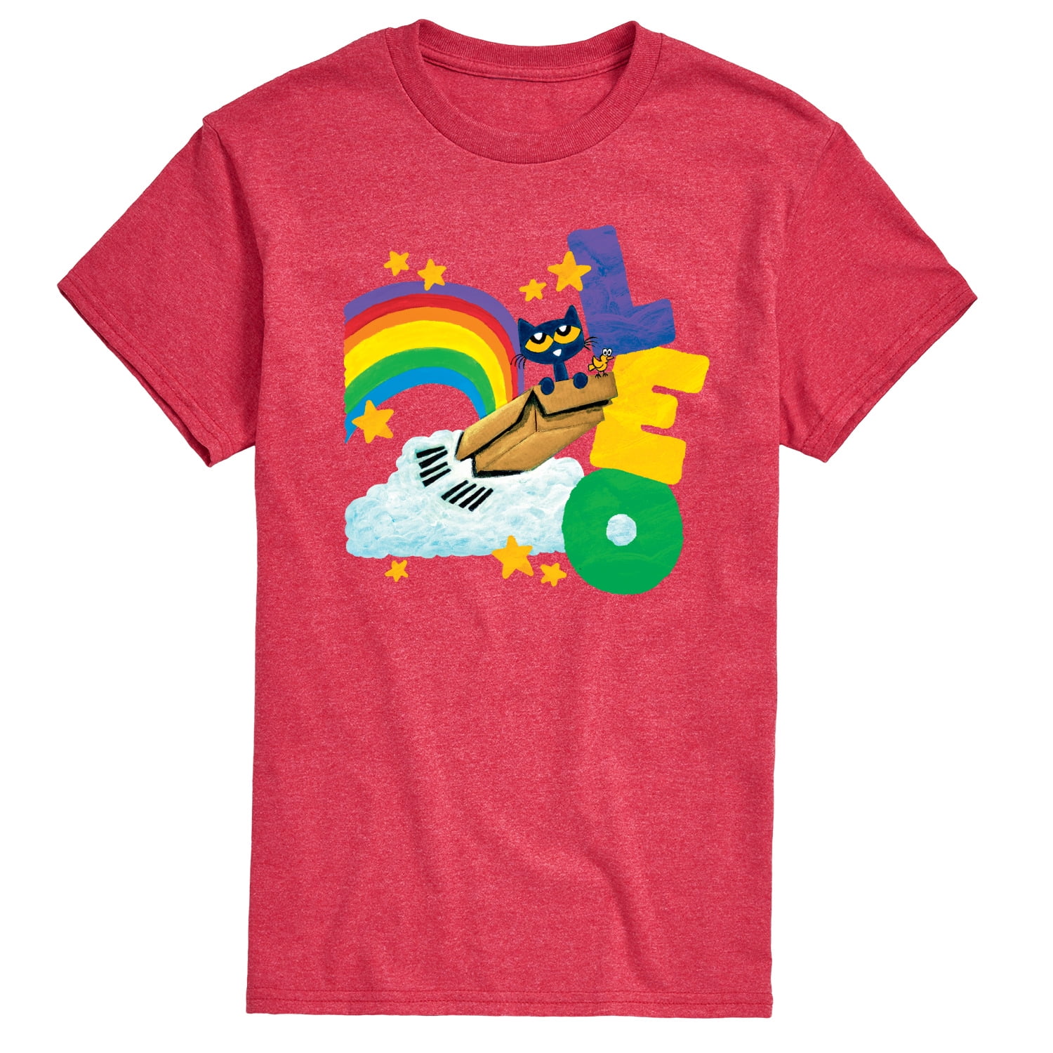 Pete The Cat - Leo - Men's Short Sleeve Graphic T-Shirt - Walmart.com