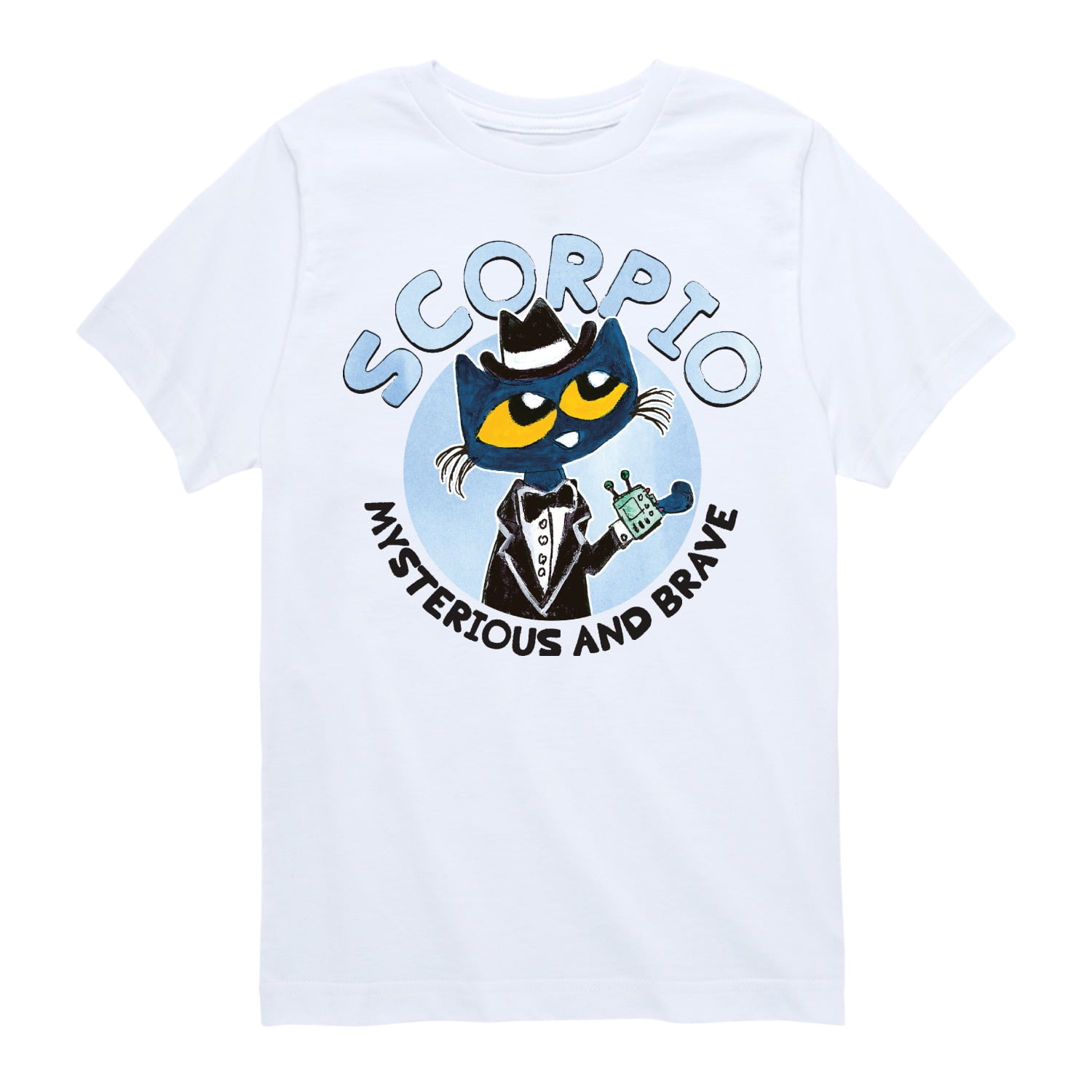 Pete The Cat - Scorpio - Toddler And Youth Short Sleeve Graphic ...