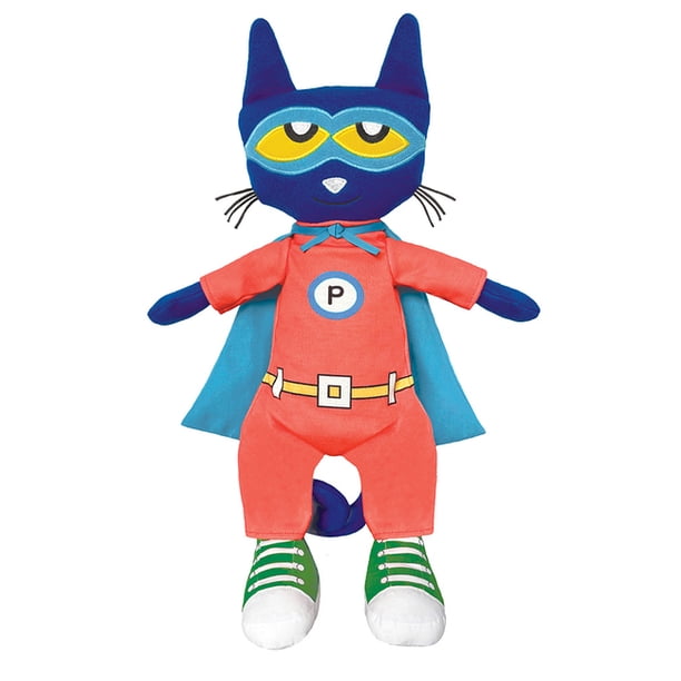Pete The Cat Super Pete Doll 18" - Walmart.com