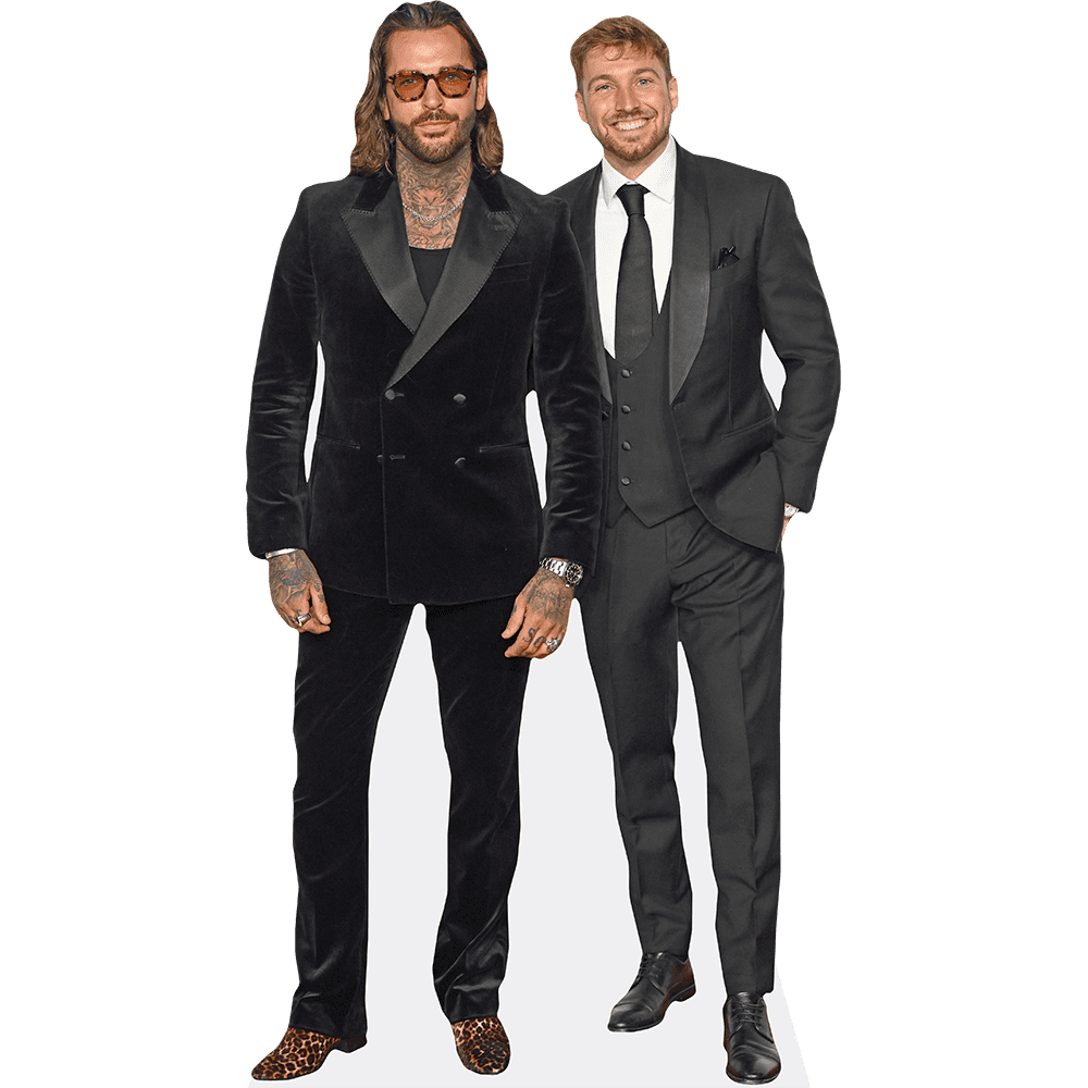 Pete Wicks And Sam Thompson (Duo) Mini Celebrity Cutout Standee ...