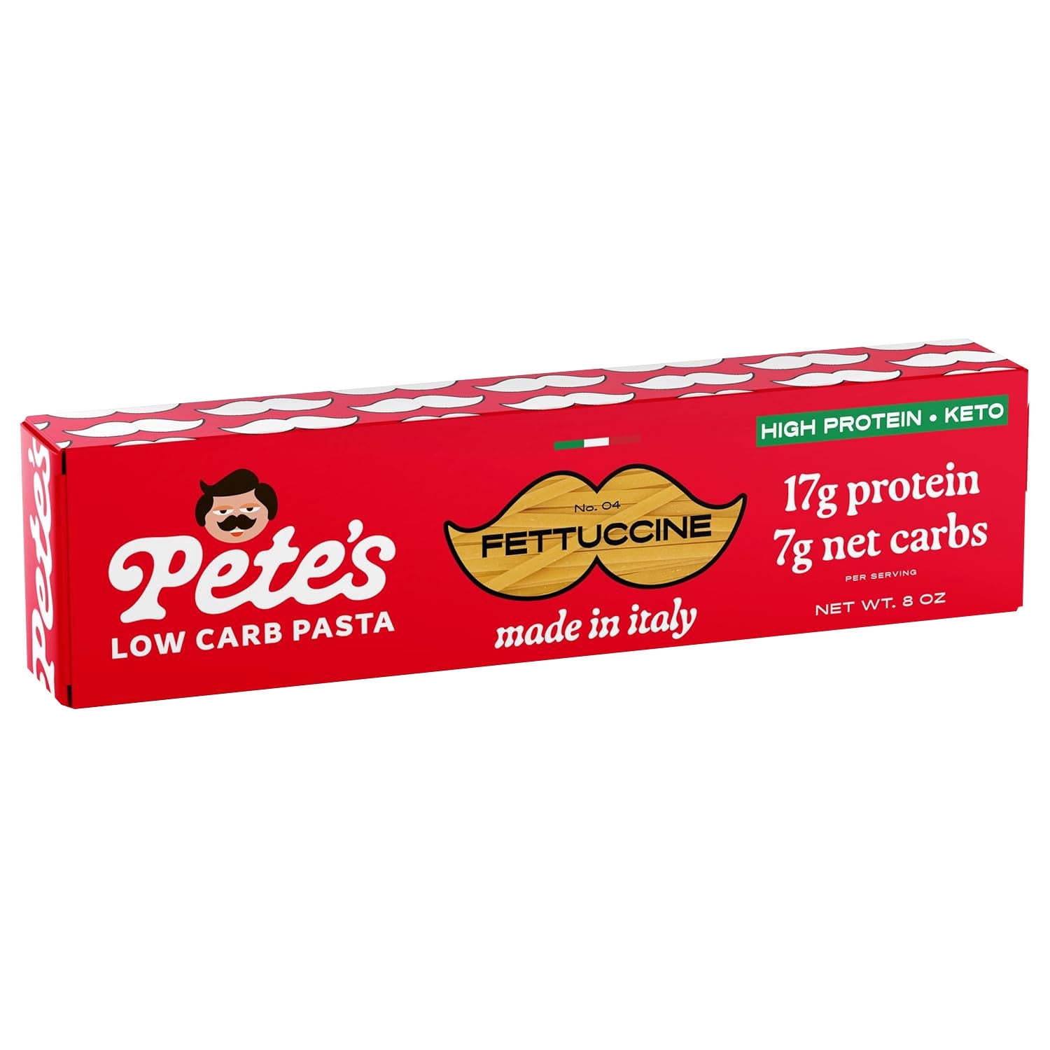 Pete's Pasta Fettucine - 7g Low Carb, 17g High Protein - Authentic ...