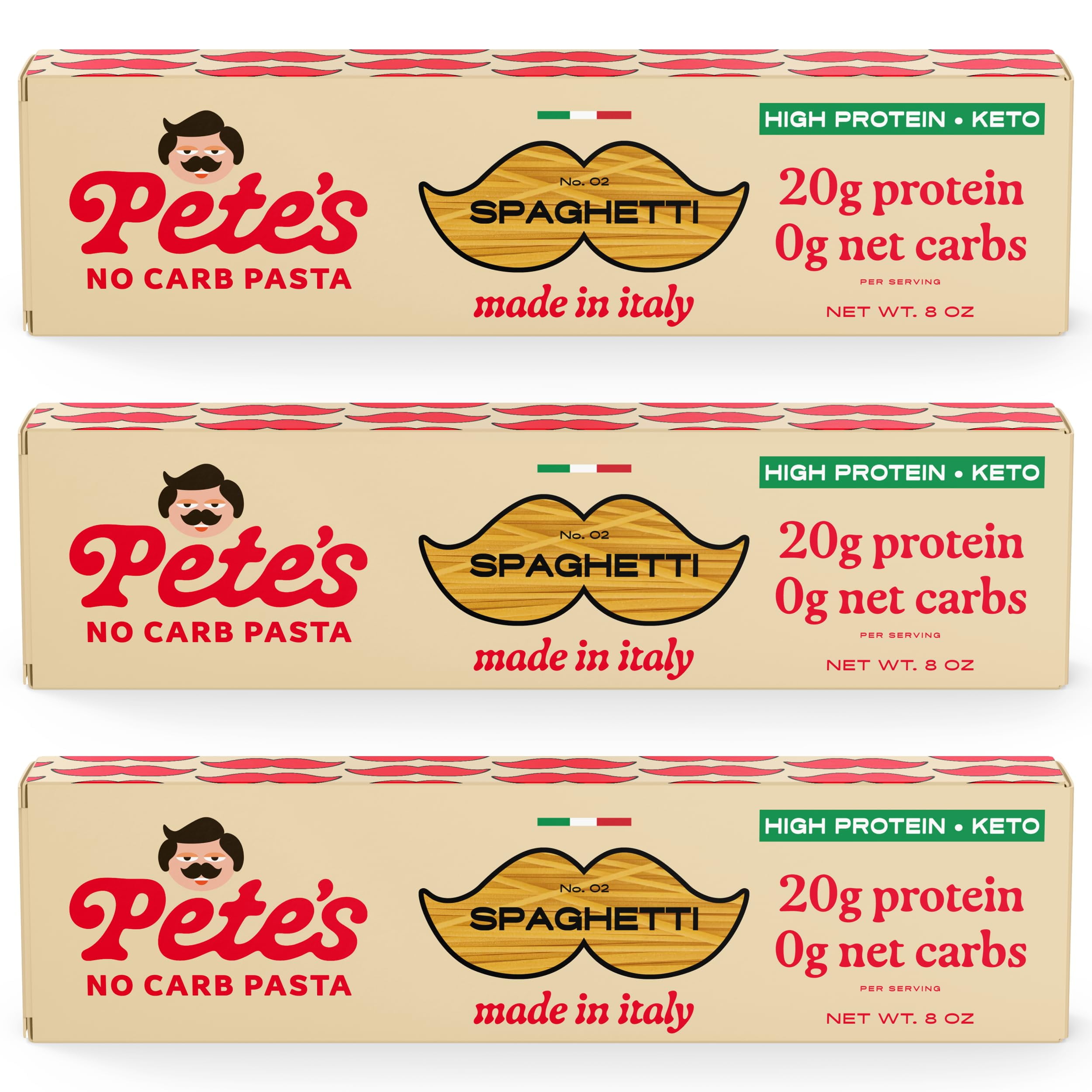 Pete's Pasta SpaghettiITSC Noodles | 20g High Protein, No Carb Pasta ...