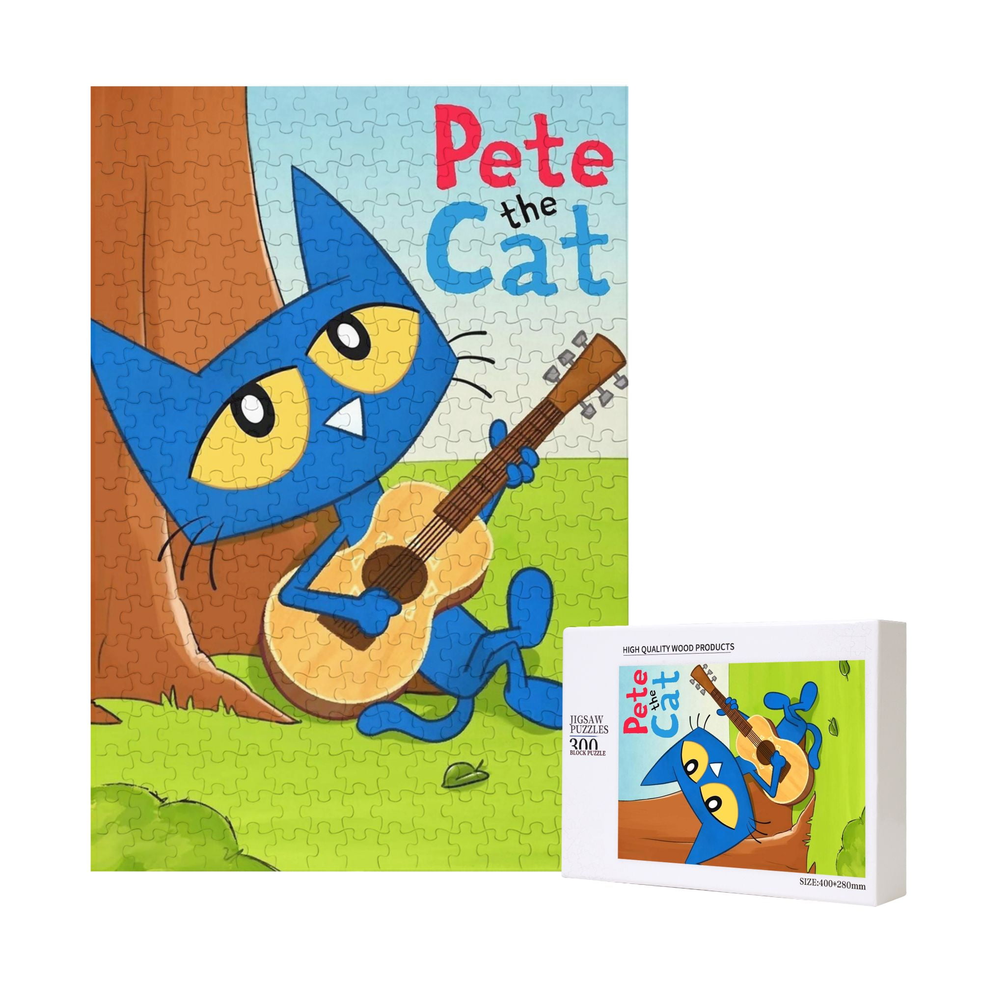 Pete the Cat 300 Piece Jigsaw Puzzle Picture Puzzle Glossy Sturdy ...