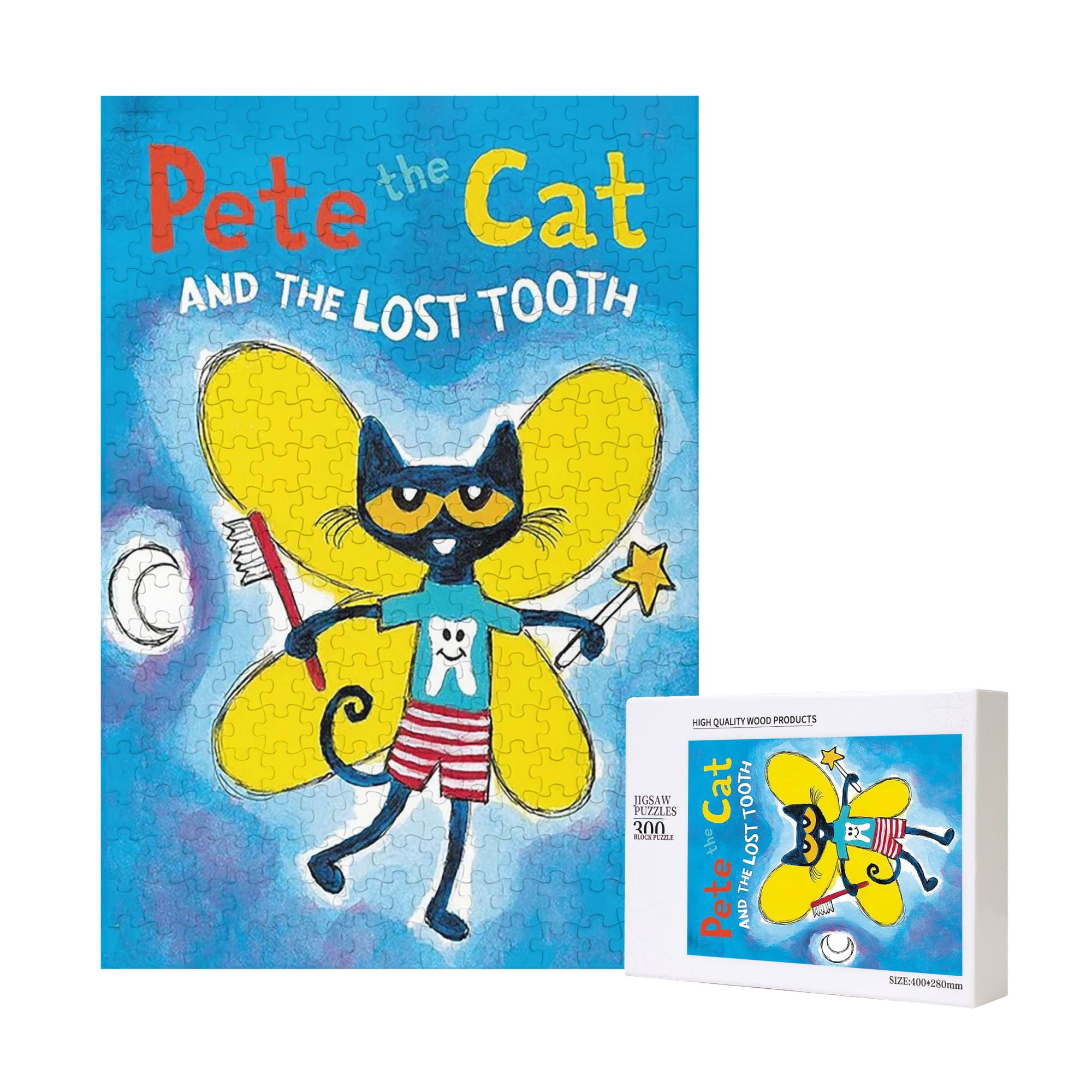Pete the Cat 300 Piece Jigsaw Puzzle Picture Puzzle Glossy Sturdy ...