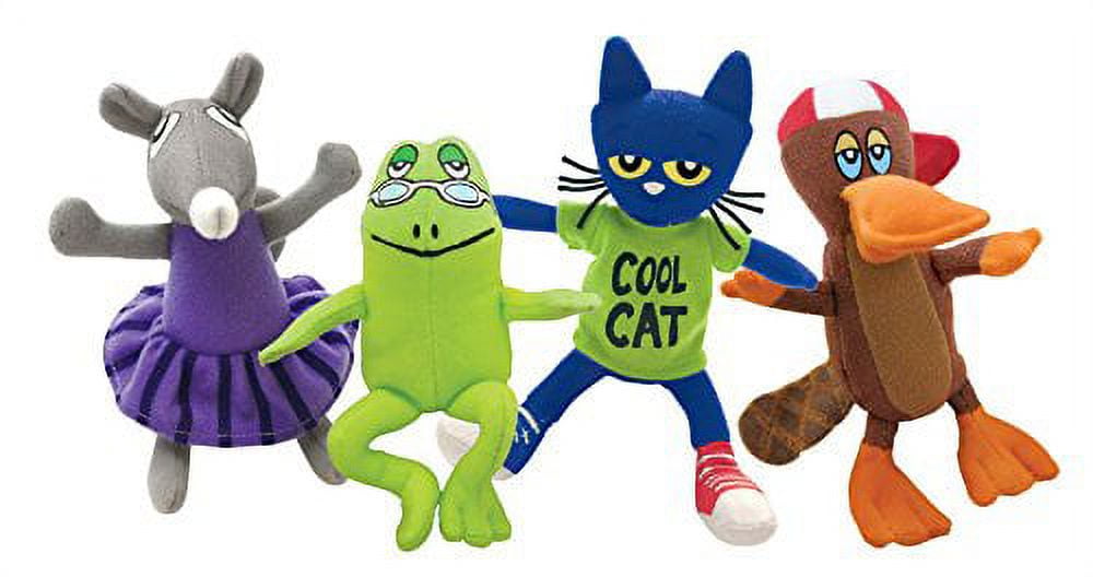 Pete The Cat Friends 4 Pack - Walmart.com