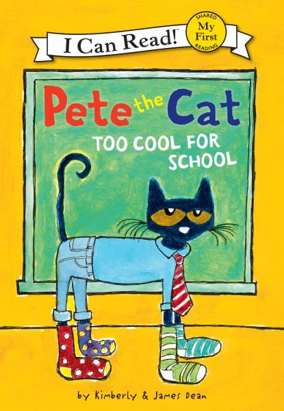 Pre-Owned Pete the Cat Pete the Cat: Too Cool for School, (Hardcover ...