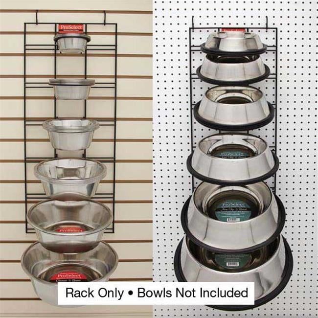 Petedge ZW3011 ProSelect Bowl Display Rack Non-Skid - Walmart.com