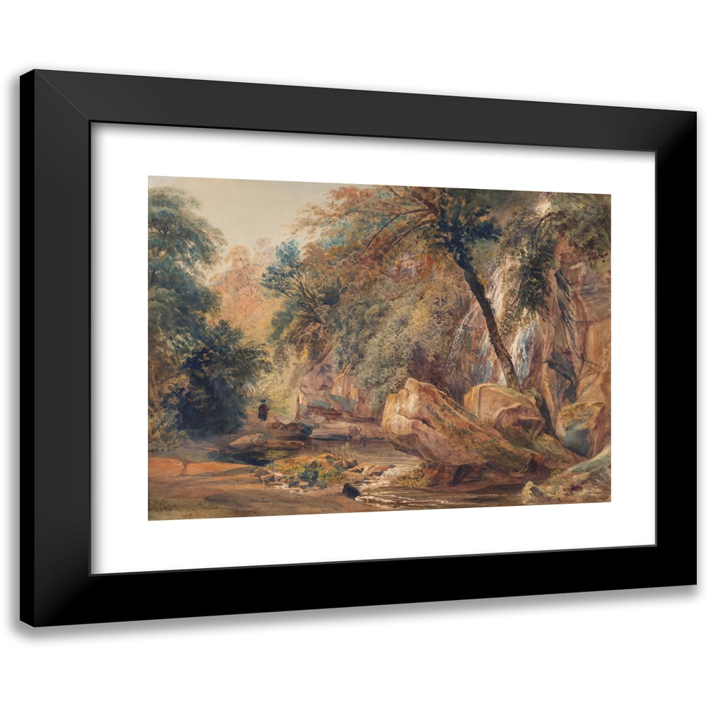 Peter De Wint 14x11 Black Modern Framed Museum Art Print Titled ...
