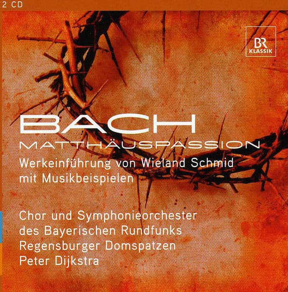 Peter Dijkstra - Bach: Matthew-Passion - Music & Performance - CD ...
