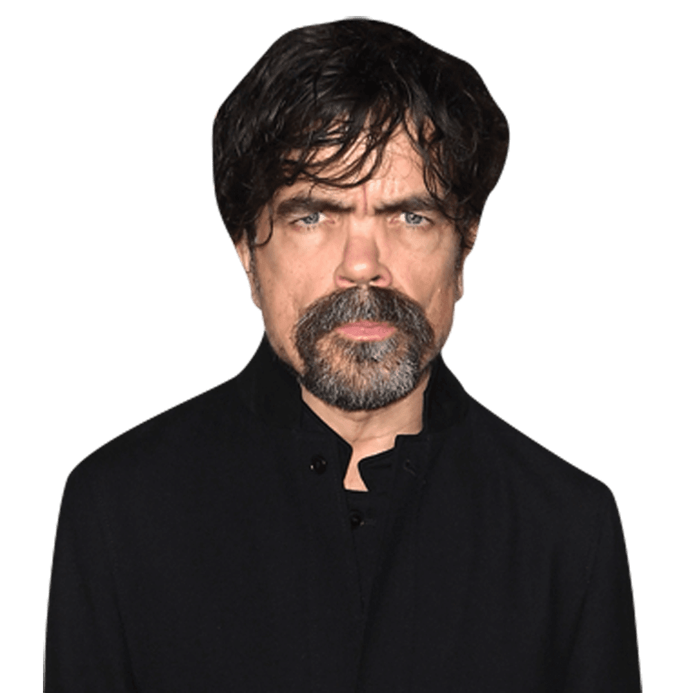 Peter Dinklage (Black Outfit) Half Body Buddy Cutout - Walmart.com