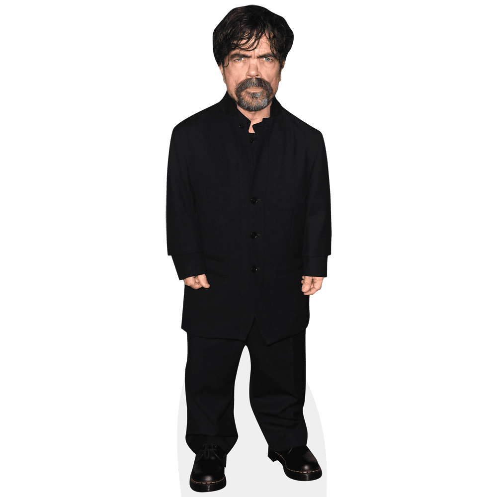 Peter Dinklage (Black Outfit) Mini Size Cutout. Standee. - Walmart.com