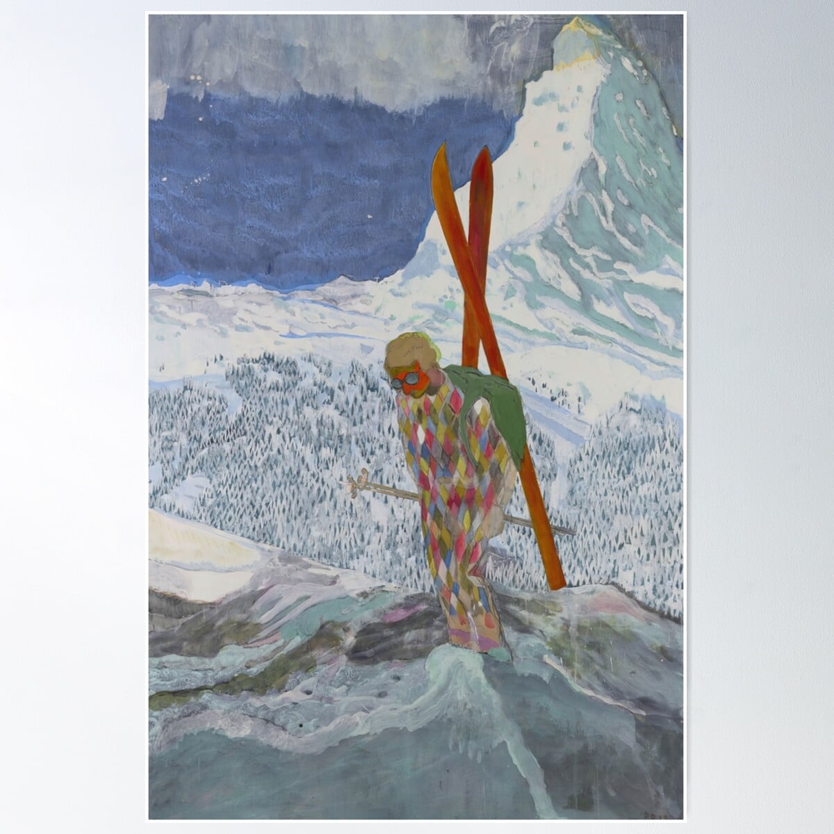 Peter Doig The Courtauld Poster Wall Art, Modern Wall Decor For Living ...