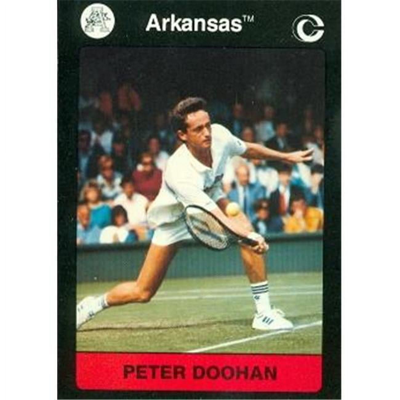 Peter Doohan Tennis Card (Arkansas) 1991 Collegiate Collection No.30 ...