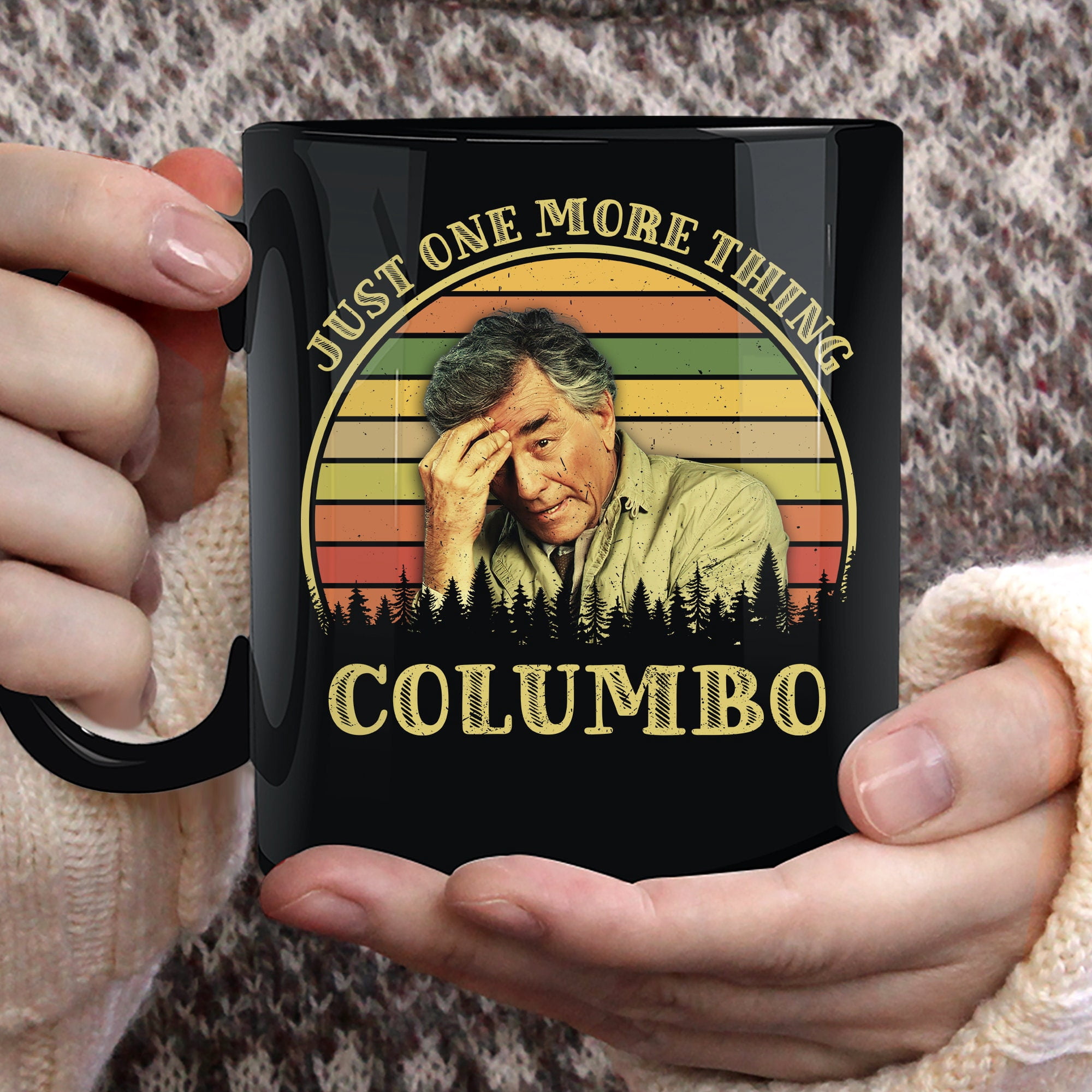 Peter Falk Just One More Thing Coffee Mugs Movies Quote Coffee Mugs ...