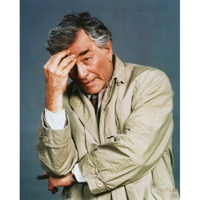 Peter Falk Studio Columbo Pose 24x36 Classic Hollywood Poster - Walmart.com