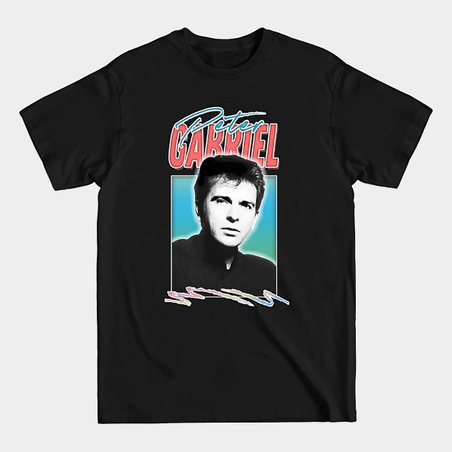 Peter Gabriel , 80s Aesthetic Fan Art Design - Peter Gabriel - T-Shirt ...