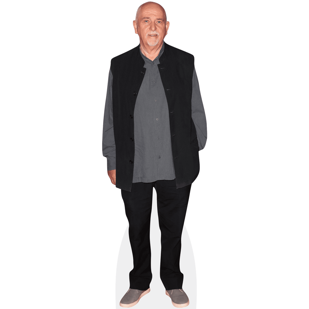 Peter Gabriel (Grey Top) Lifesize Cardboard Cutout Standee - Walmart.com