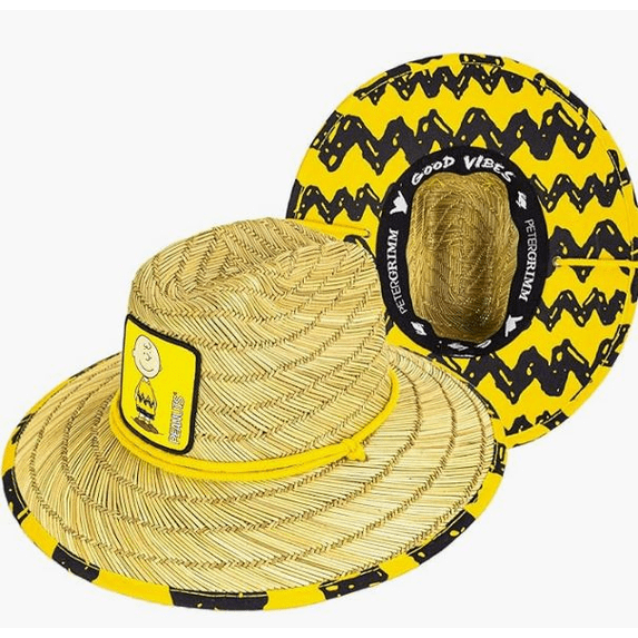 Peter Grimm Peanuts Cartoon Collection, Lifeguard Straw Sun Hats ...