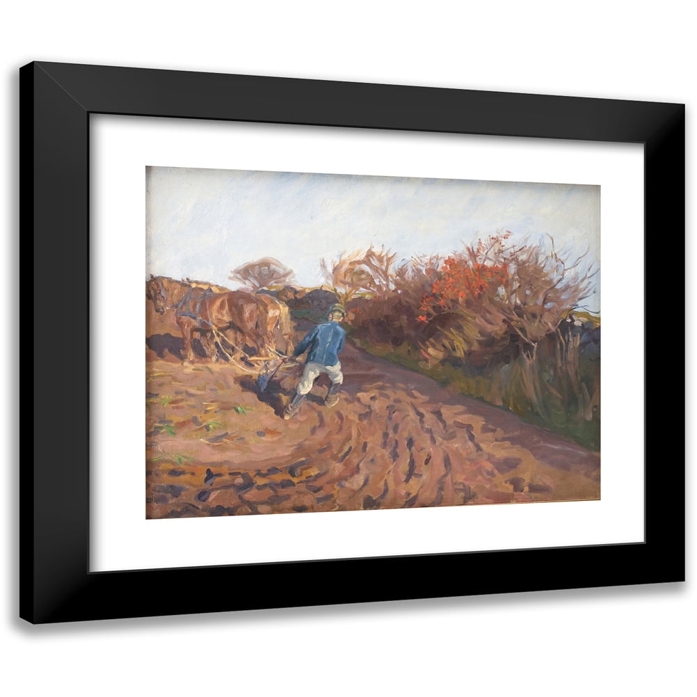 Peter Hansen 18x15 Black Modern Framed Museum Art Print Titled - The ...