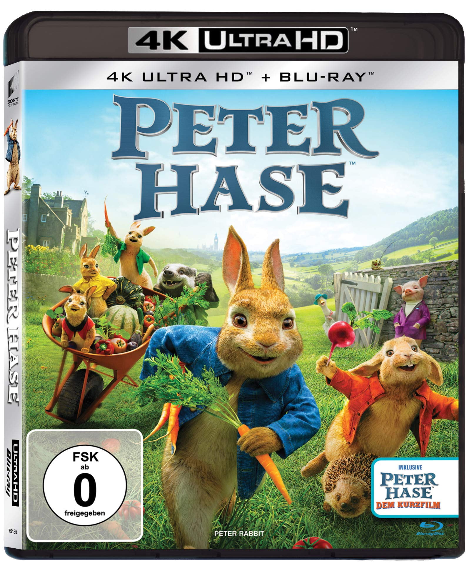 Peter Hase (2018) (4K-UHD+Blu-ray) (4K Ultra HD) Jessica Schwarz Will Gluck Anja Kling - Walmart.com