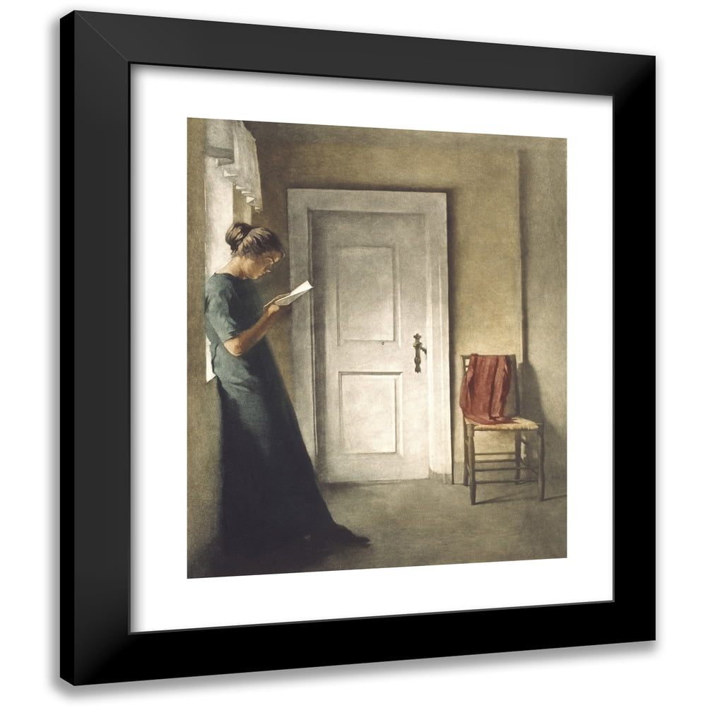 Peter Ilsted 12x14 Black Modern Framed Museum Art Print Titled ...