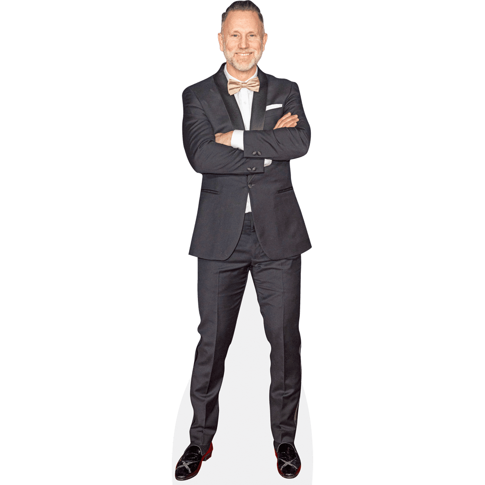 Peter Jihde (Black Suit) Life Size Cutout. Standee. - Walmart.com