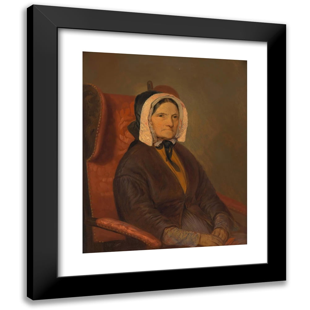 Peter Johann Nepomuk Geiger 12x14 Black Modern Framed Museum Art Print ...