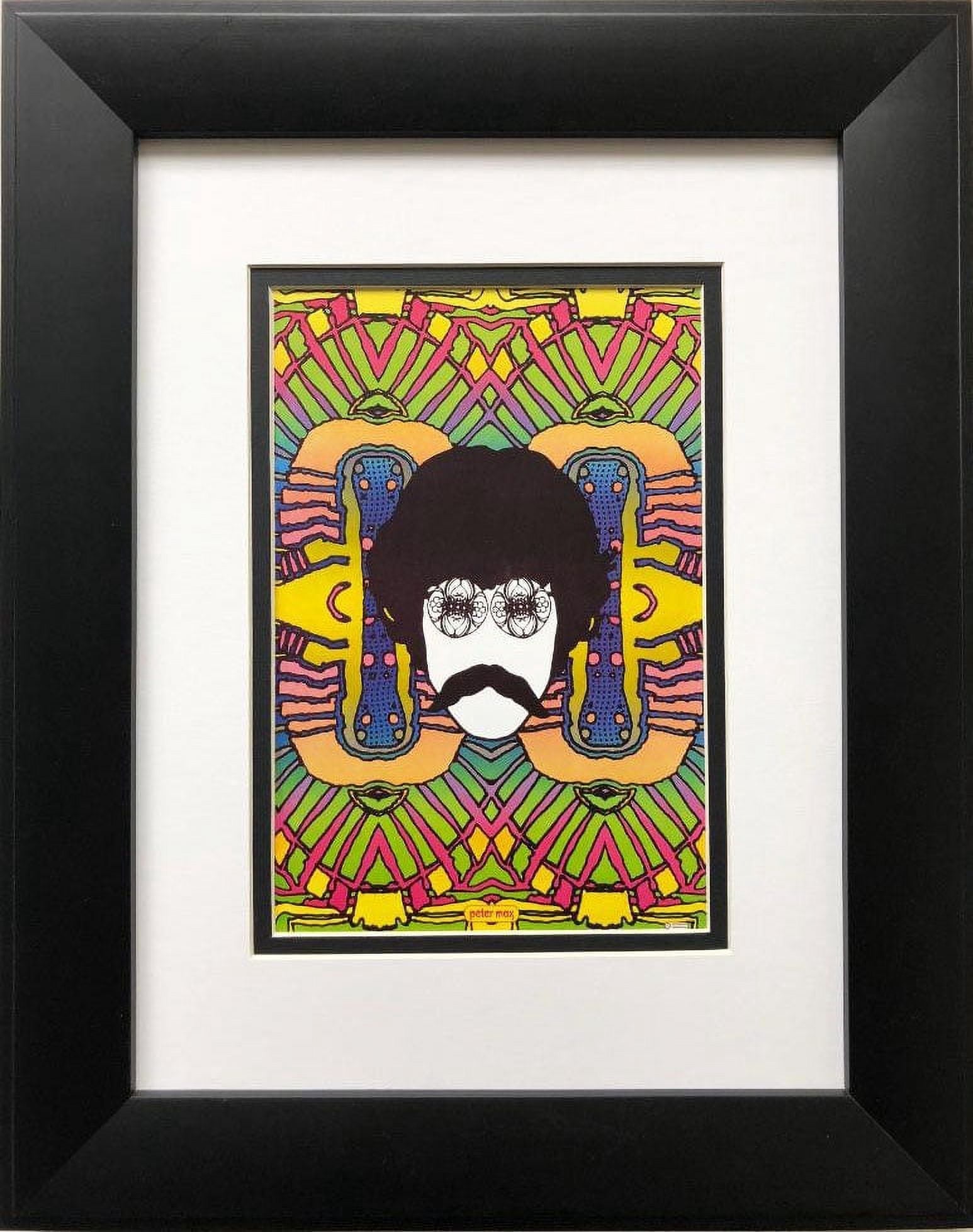Peter Max "Self Portrait" Newly CUSTOM FRAMED Print Generic - Walmart.com