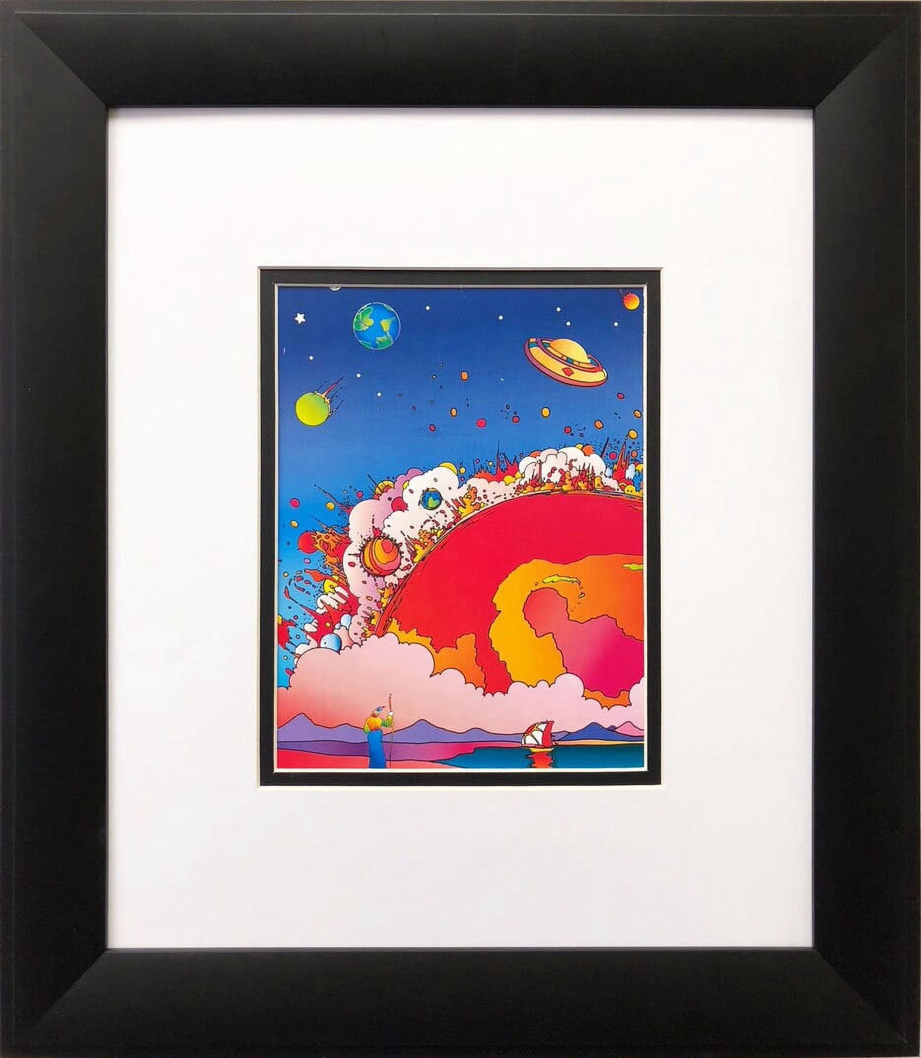 Peter Max "Solar Phenomenon" CUSTOM FRAMED Print Generic - Walmart.com