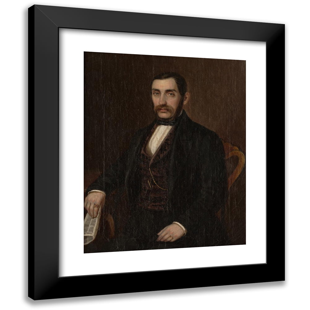 Peter Michal Bohúň 12x14 Black Modern Framed Museum Art Print Titled ...