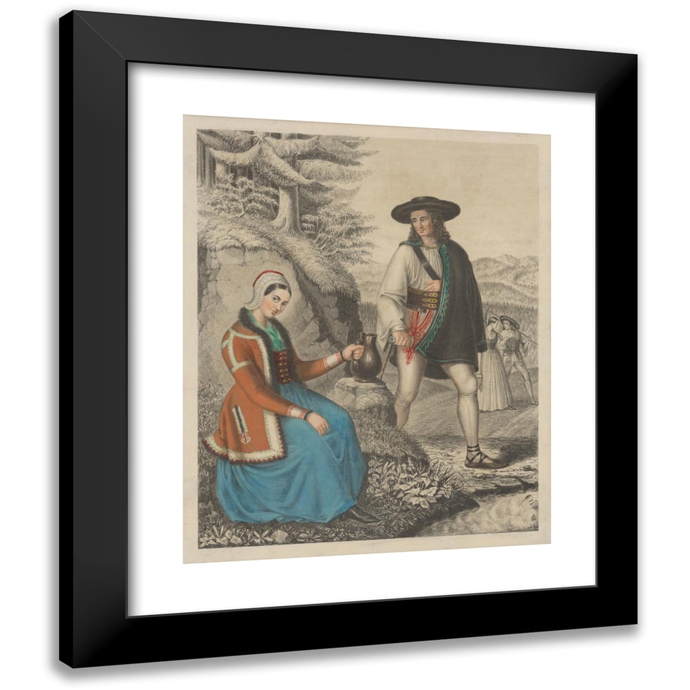 Peter Michal Bohúň 15x18 Black Modern Framed Museum Art Print Titled ...