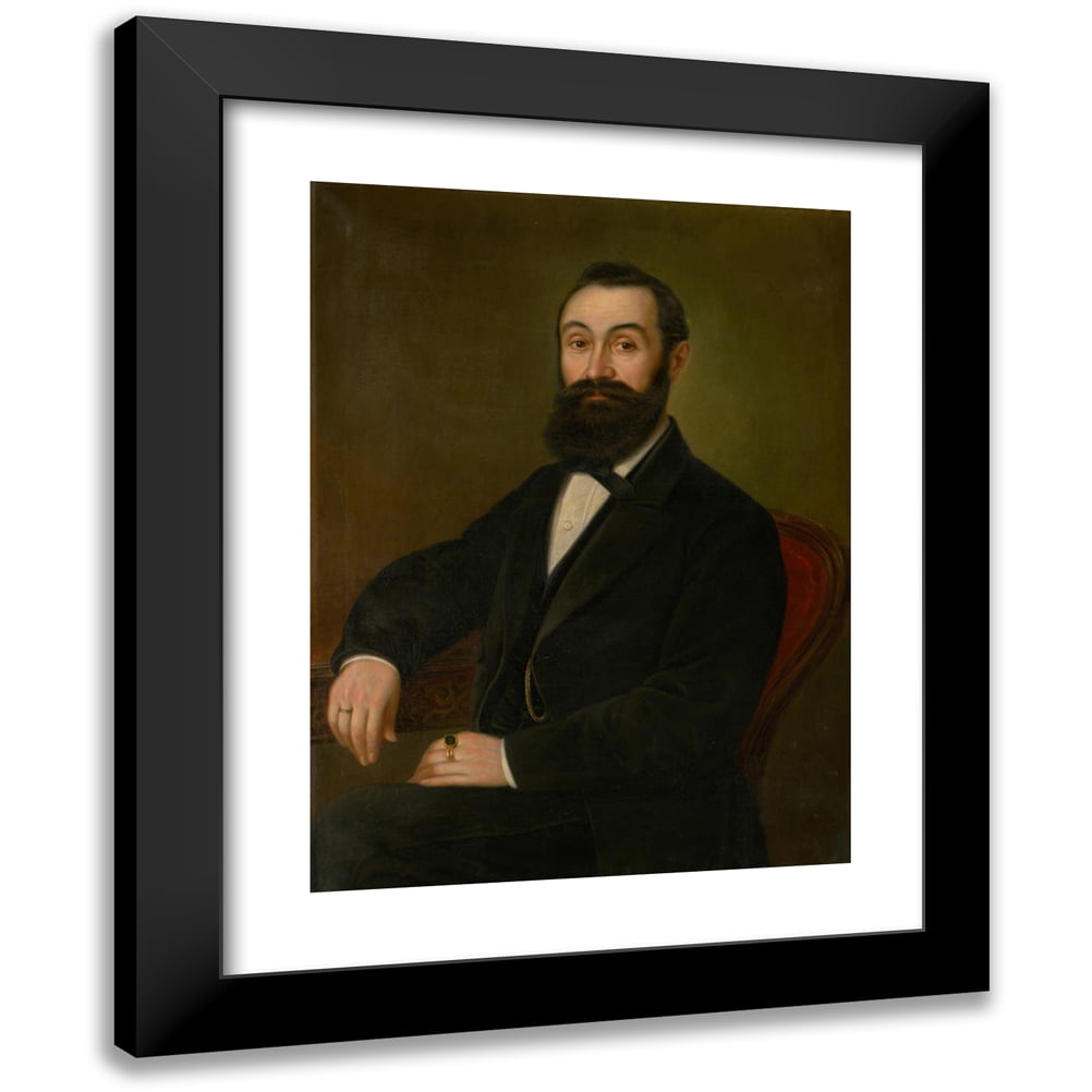 Peter Michal Bohúň 19x24 Black Modern Framed Museum Art Print Titled ...