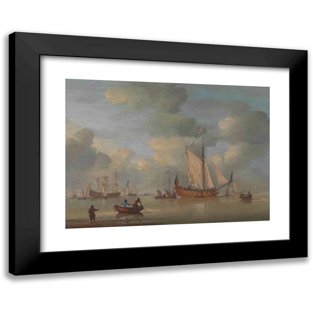 Peter Monamy 14x11 Black Modern Framed Museum Art Print Titled - An ...