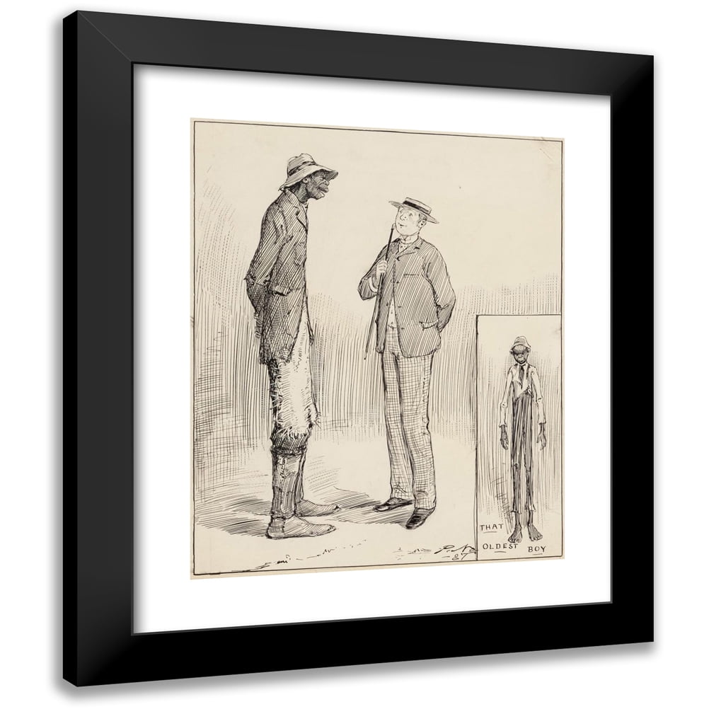 Peter Newell 15x18 Black Modern Framed Museum Art Print Titled - That ...