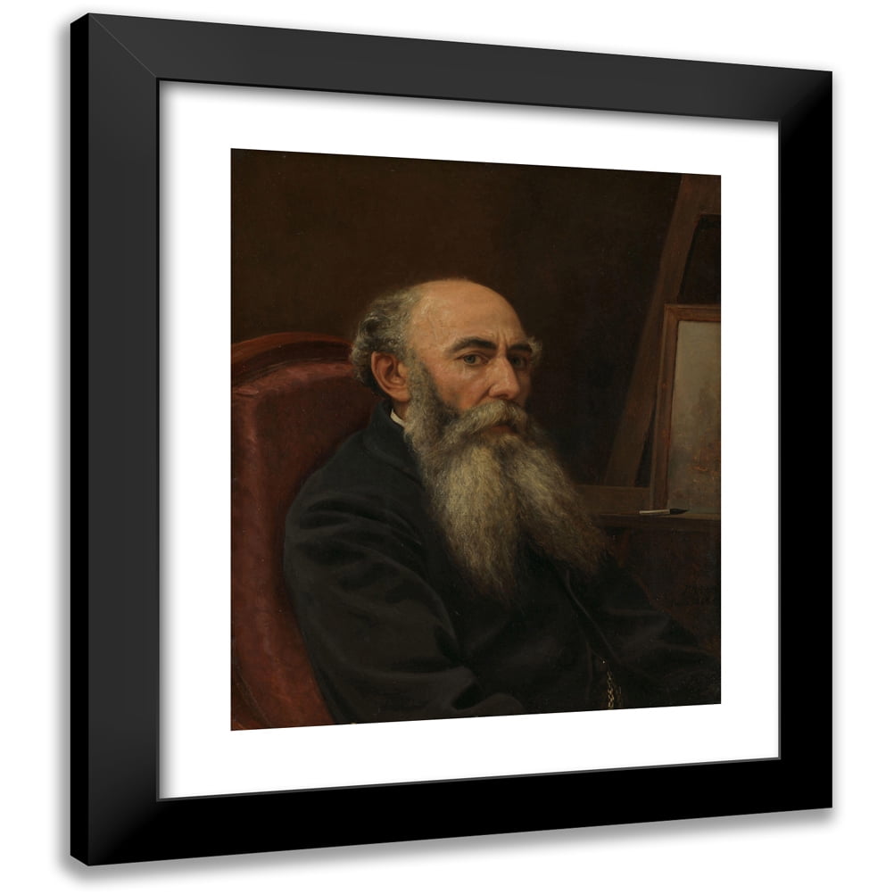 Peter Nicolai Arbo 12x14 Black Modern Framed Museum Art Print Titled ...