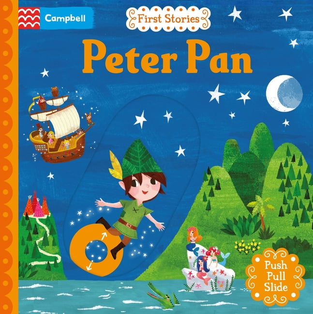 Peter Pan: A Push, Pull, Slide Book, (Board Book) - Walmart.com