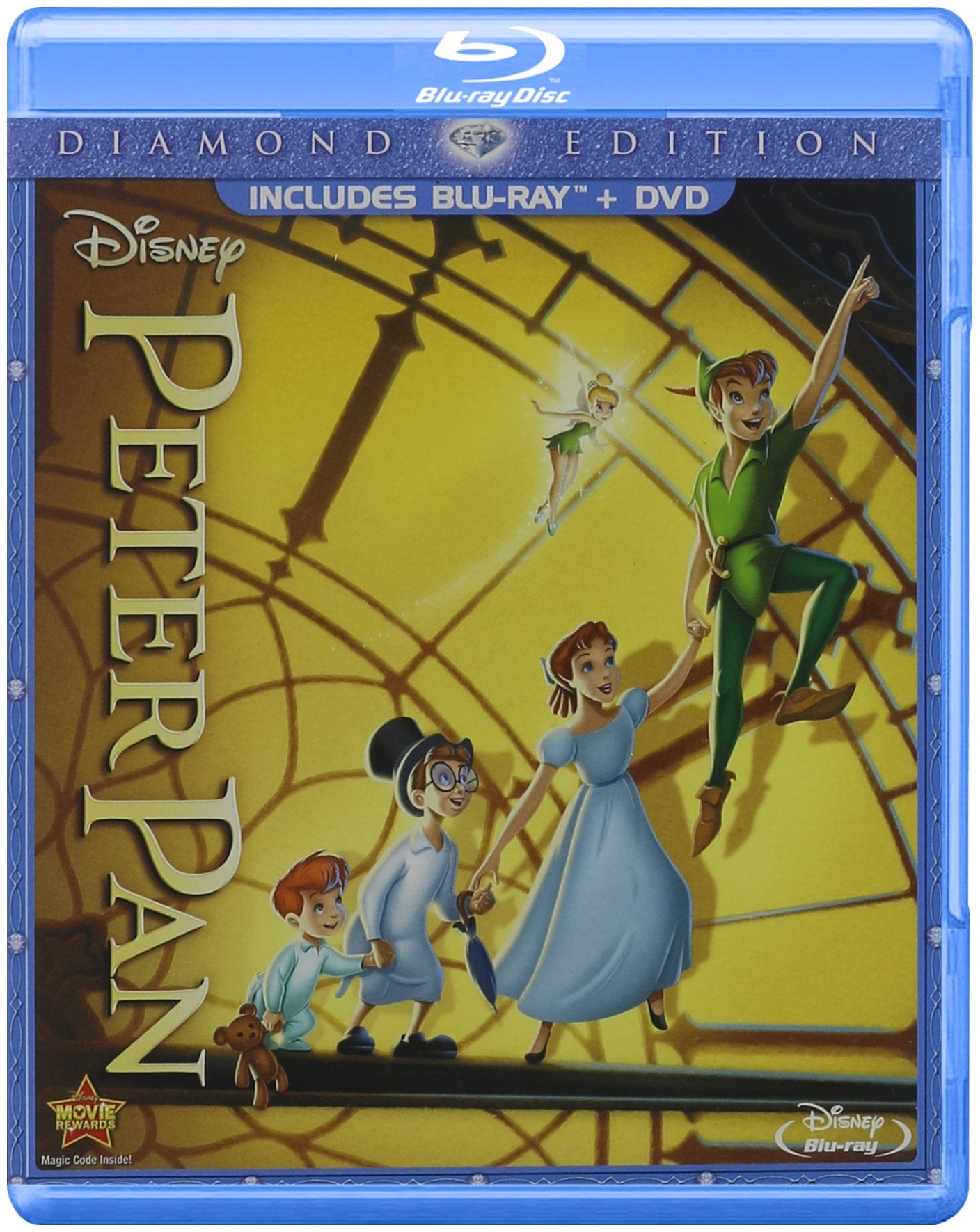 Peter Pan (Blu-ray + DVD) (Diamond Edition) (Anamorphic Widescreen ...