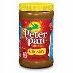 Peter Pan Creamy Peanut Butter, 16.3 Oz Jar, 7g Protein (Pack of 2 ...
