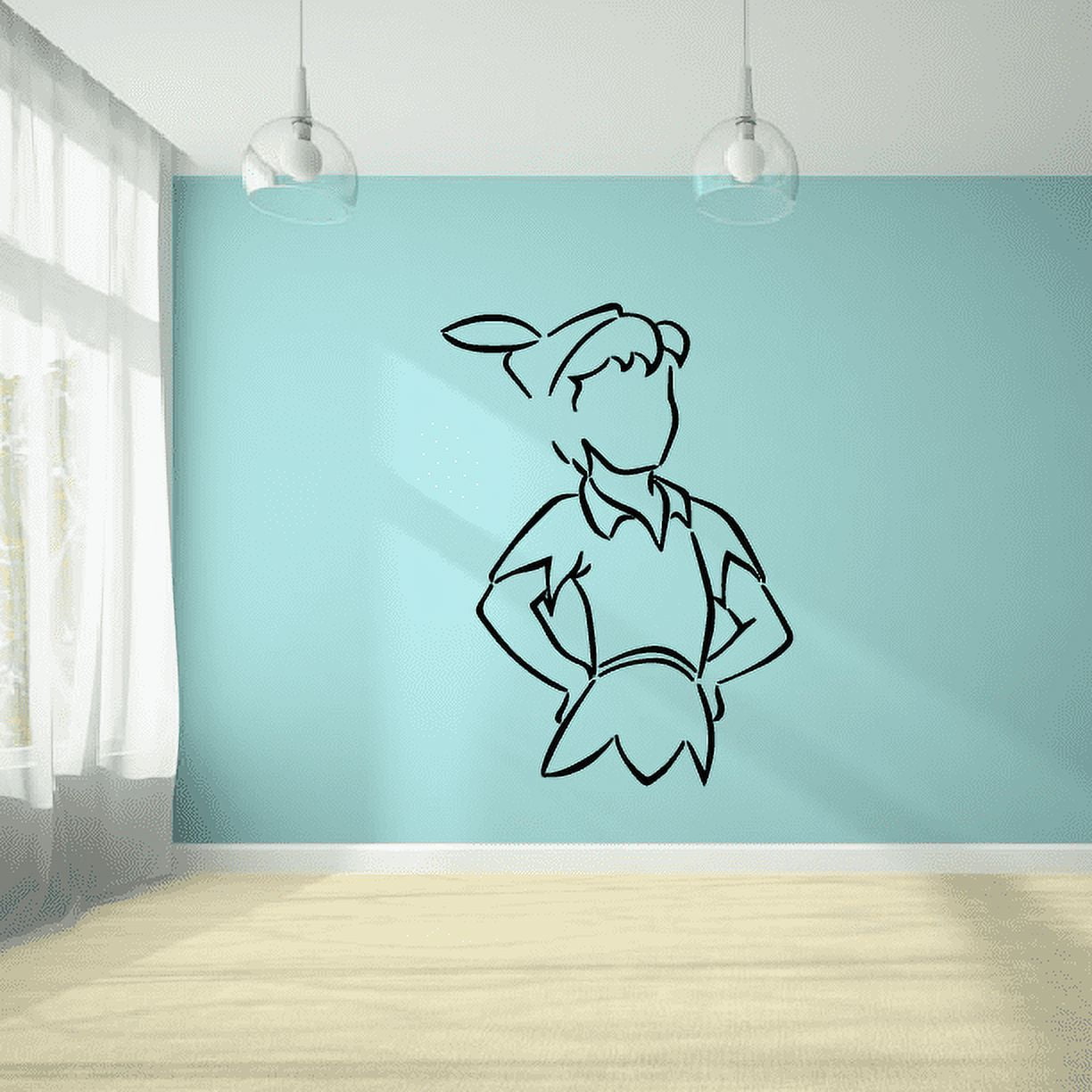 Peter Pan Cute Peter Pan Silhouette Kids Movie Character Silhouette ...