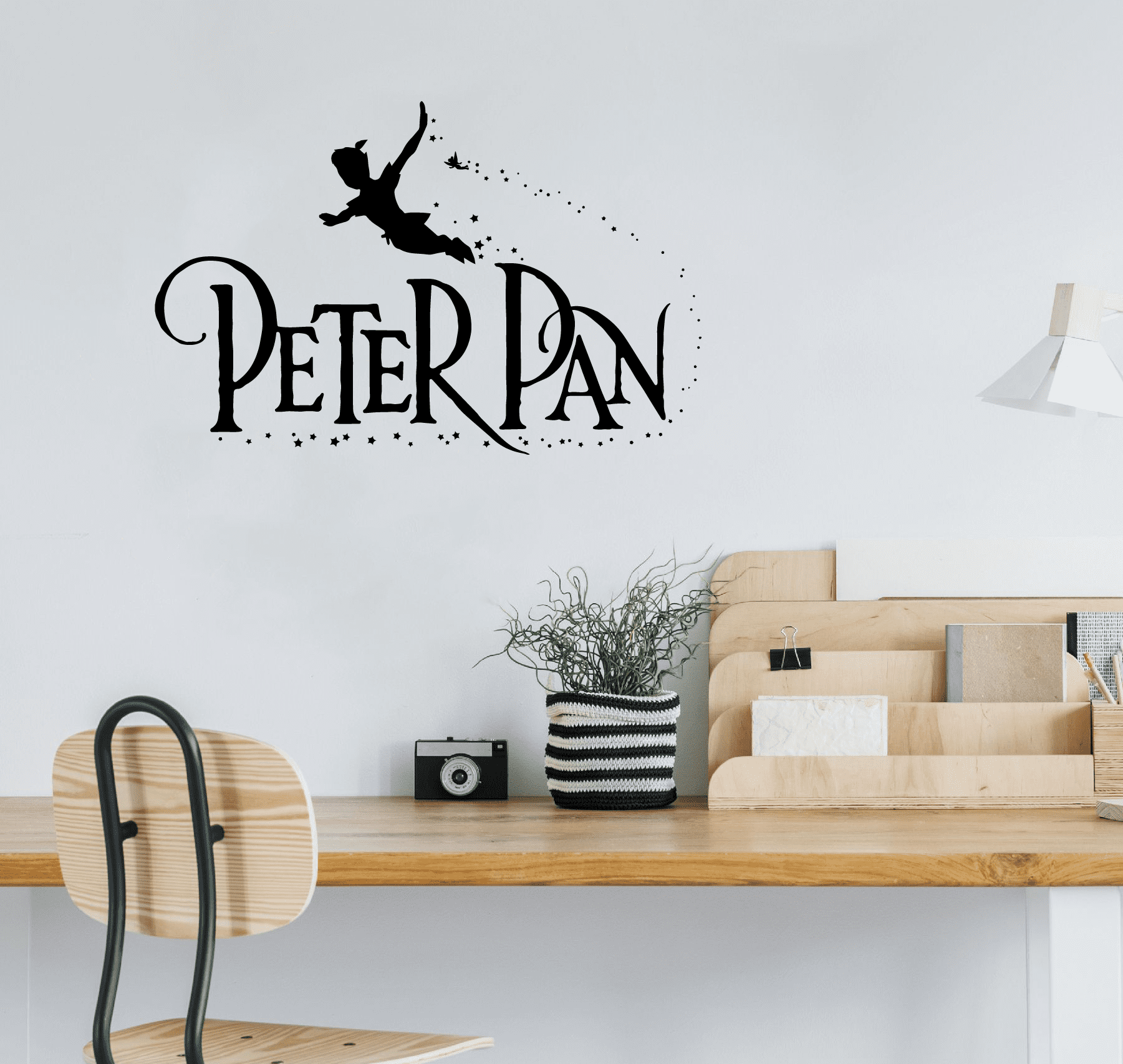 Peter Pan - Disney Movie Character Peter Pan Flying Silhouette Vinyl ...