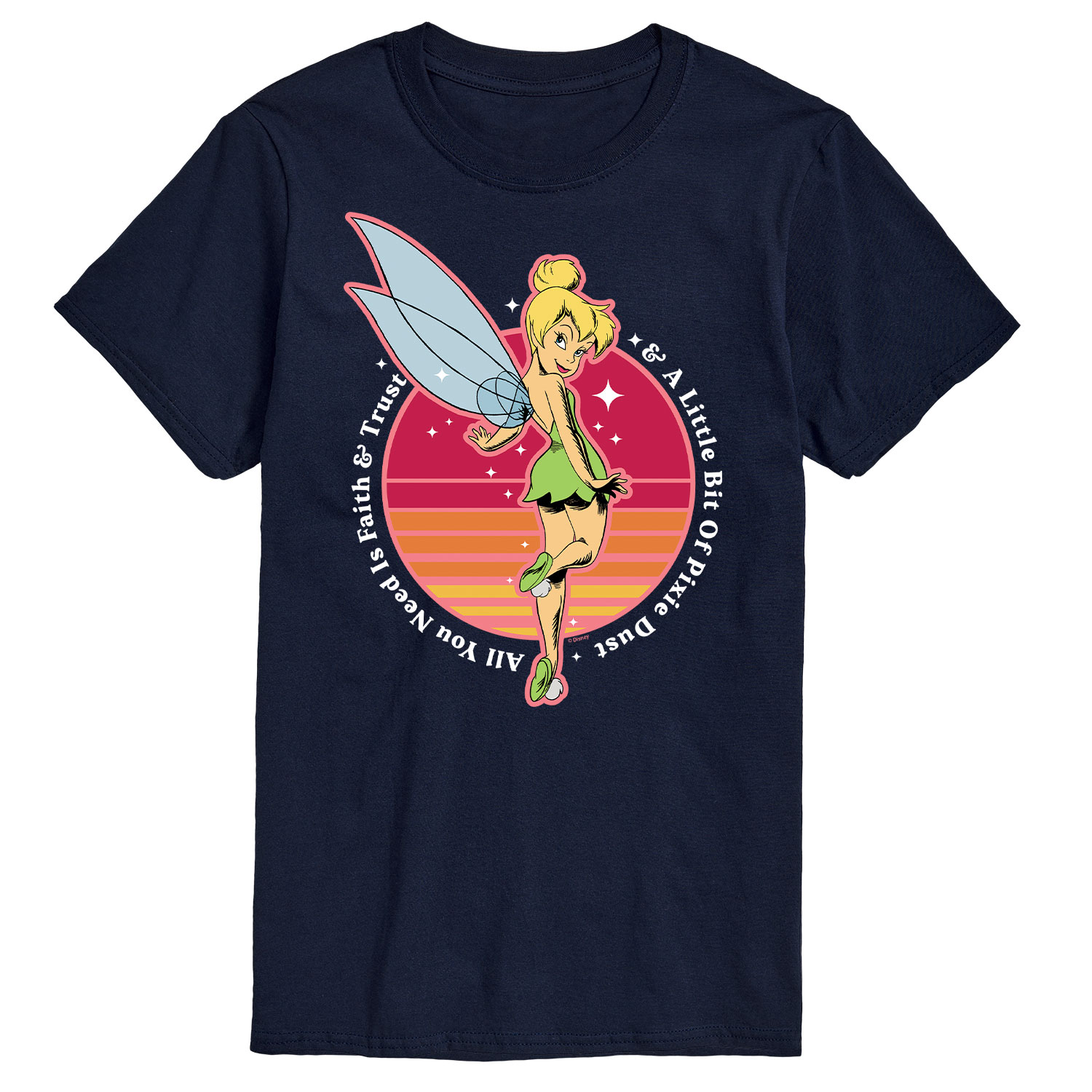 Peter Pan - Faith Trust Pixie Dust - Men's Short Sleeve Graphic T-Shirt ...