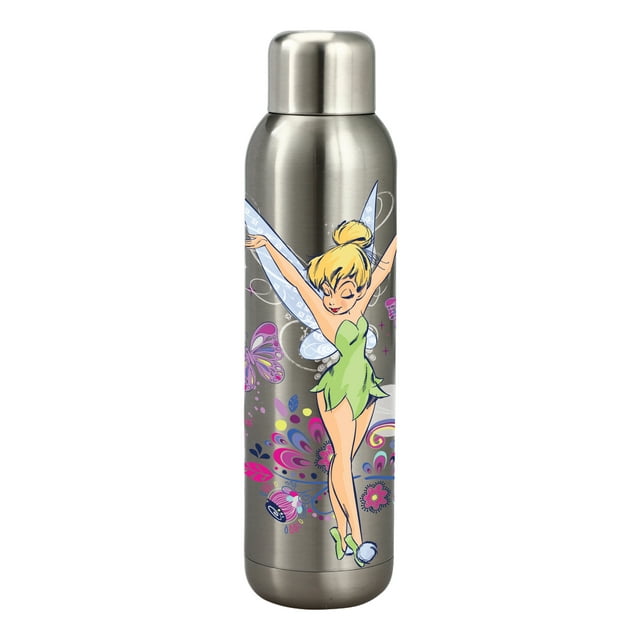 Peter Pan Tinkerbell 22 Oz Stainless Steel Water Bottle - Walmart.com