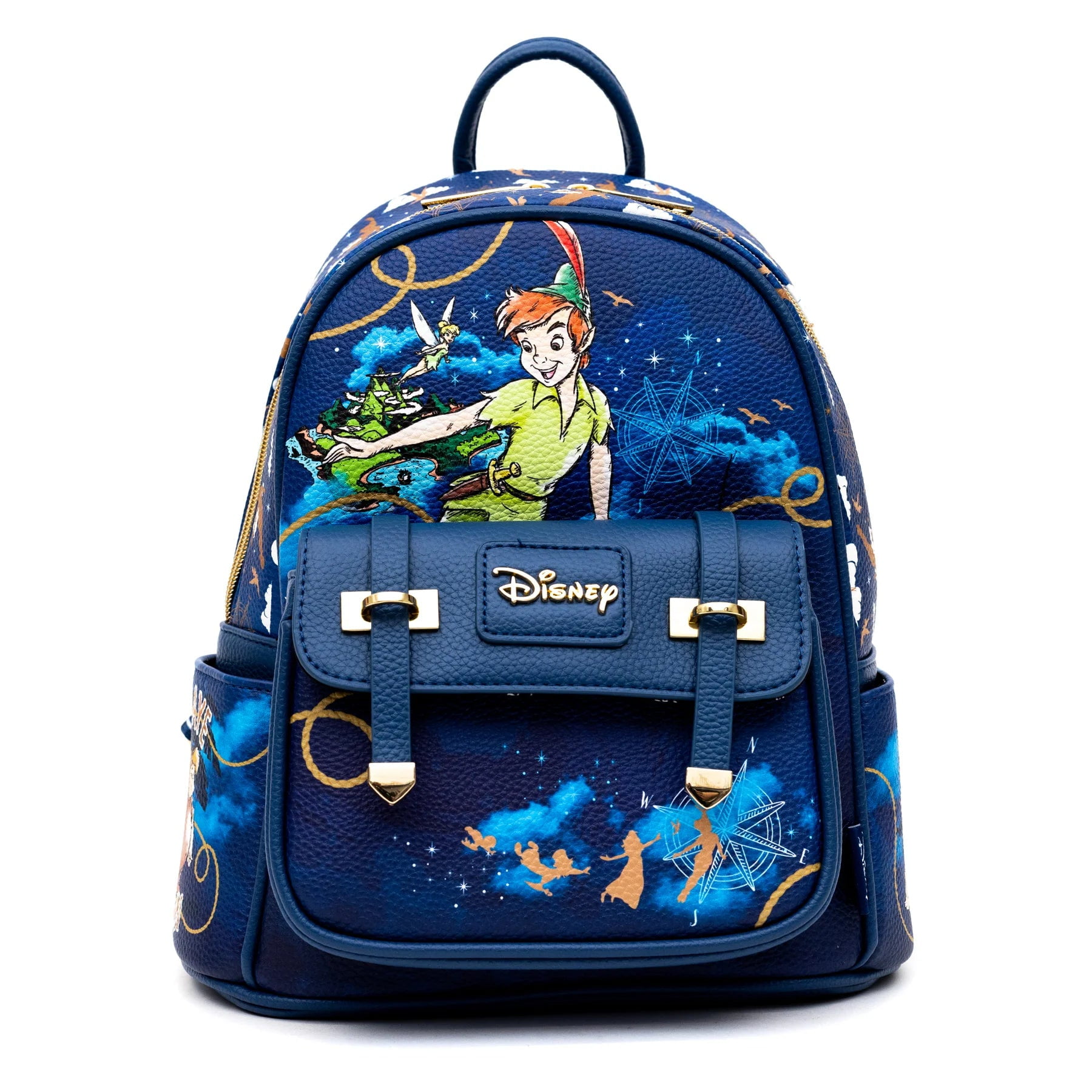 Peter Pan WondaPop 11" Vegan Leather Fashion Mini Backpack - Walmart.com