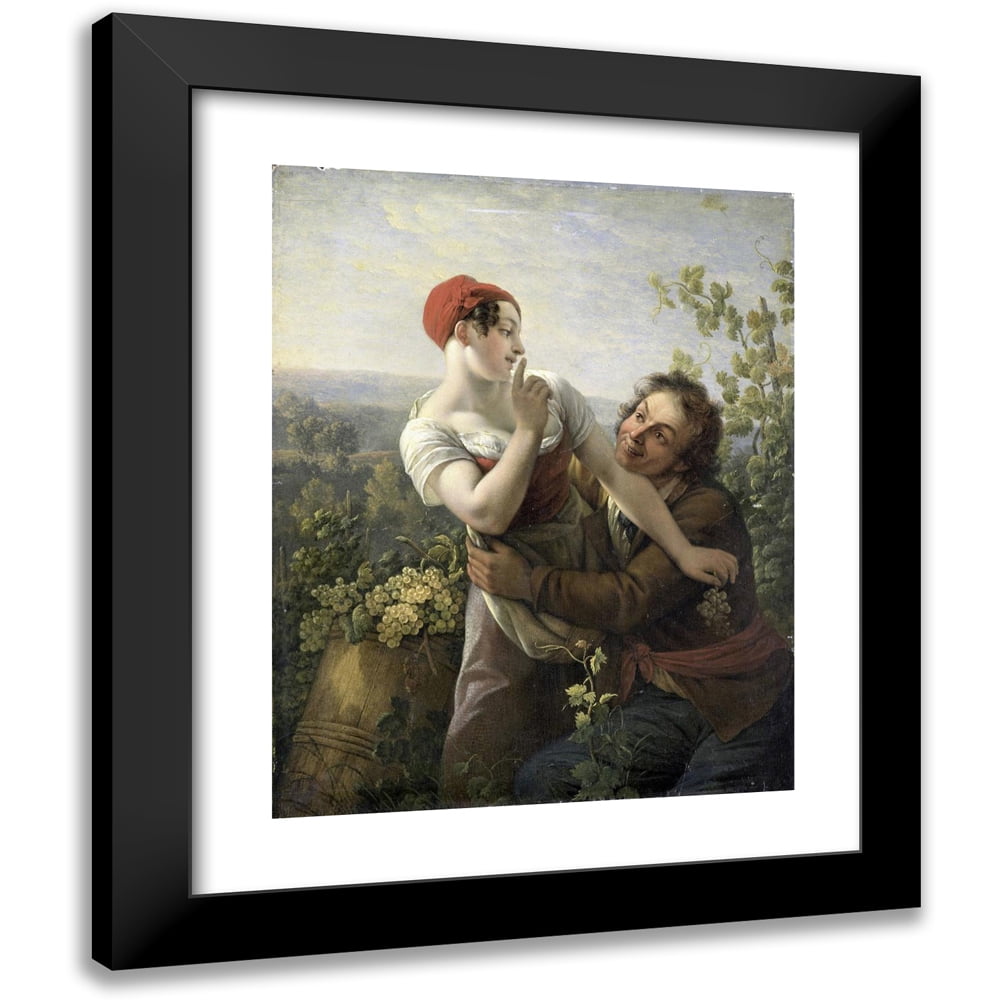 Peter Paul Joseph Noël 15x18 Black Modern Framed Museum Art Print ...